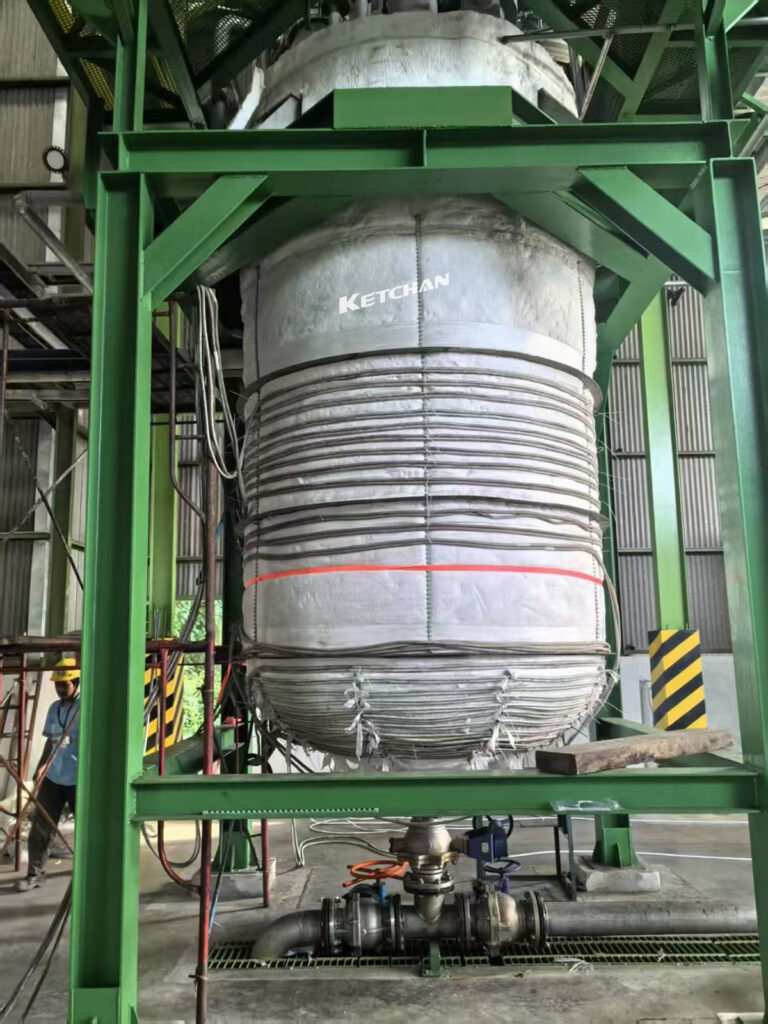 Electromagnetic heating of chemical reactors - KETCHAN Induction
