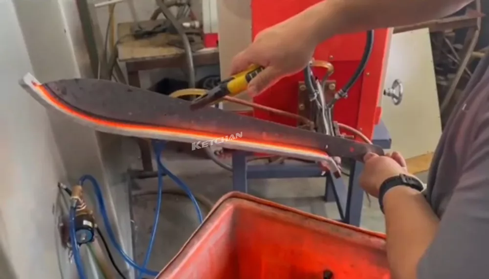 Blade Induction Hardening (Knives and Saws) - KETCHAN Induction