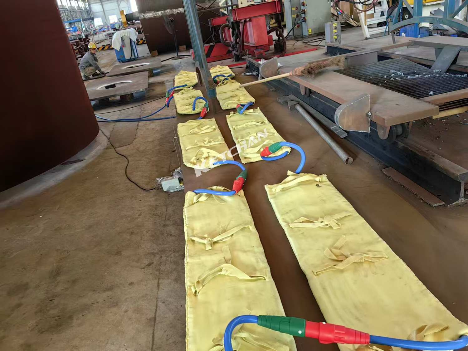 Correction Steel Welds by Induction Heating - KETCHAN Induction