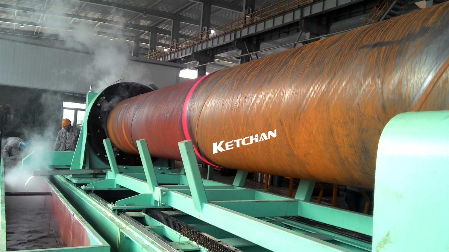 Induction Hardening of Pipeline - KETCHAN Induction
